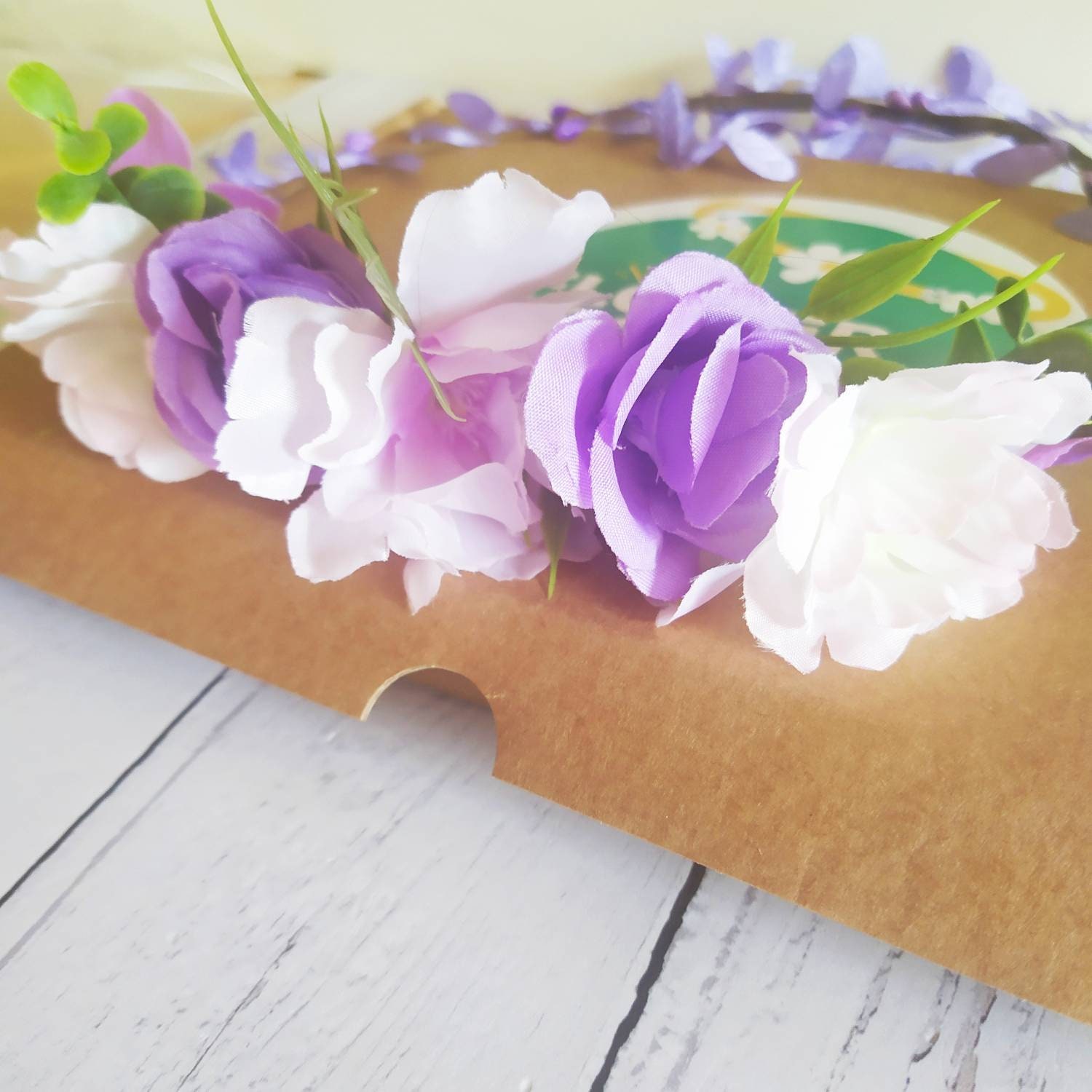 Childrens DIY Flower Crown Making Kit & Video Guide Childs | Etsy UK