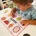 Fruits and Vegetables Busy Book Toddler Busy Book Printable | Etsy