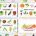 Fruits and Vegetables Busy Book Toddler Busy Book Printable | Etsy