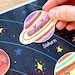 Solar System Busy Book Page, Planet Matching Worksheet for Toddlers ...