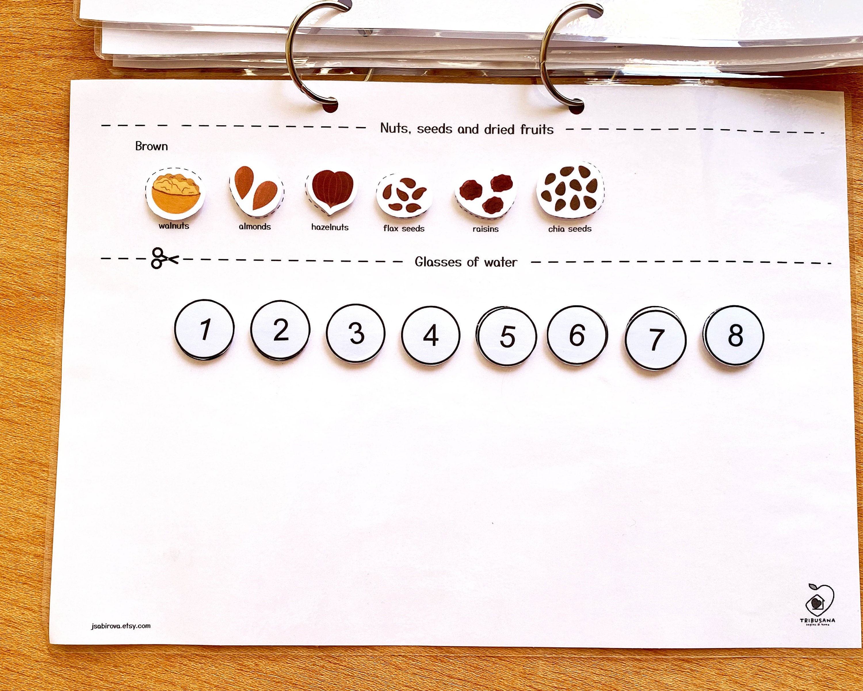 Eating Real Rainbow Worksheet, Printable Busy Book, Activity Page for ...