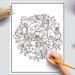 Coloring Book Bundle, Printable Coloring Pages Pdf for Adults and Kids ...