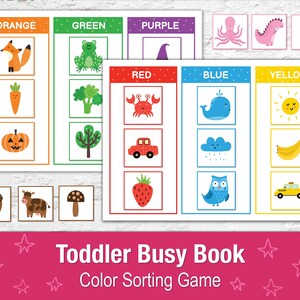 Busy Book Bundle for Toddlers PDF Vol. 2, Printable Activity Book ...