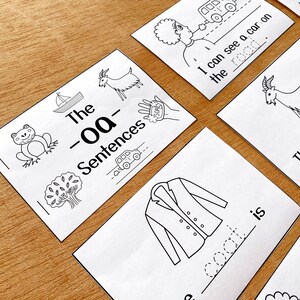 Phonics Printable Mini Book, Learning -oa- Digraph Worksheets, Phonics ...