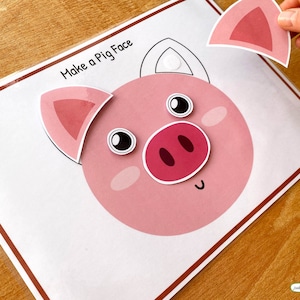 Farm Busy Book Printable, Toddler First Busy Book Pdf, Farm Animals ...