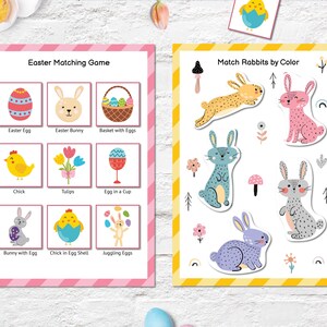 Easter Busy Book for Toddlers, Easter Printable Activity Book Pdf ...