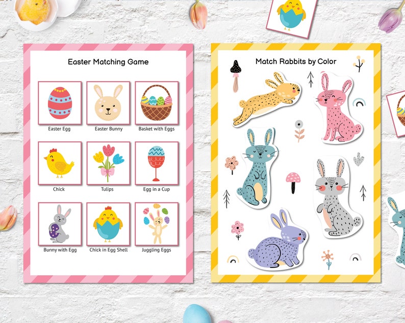 Easter Busy Book for Toddlers Easter Printable Activity Book | Etsy