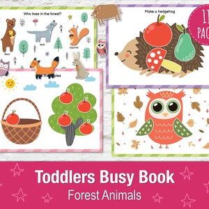 Busy Book Bundle for Toddlers PDF Vol. 2, Printable Activity Book ...