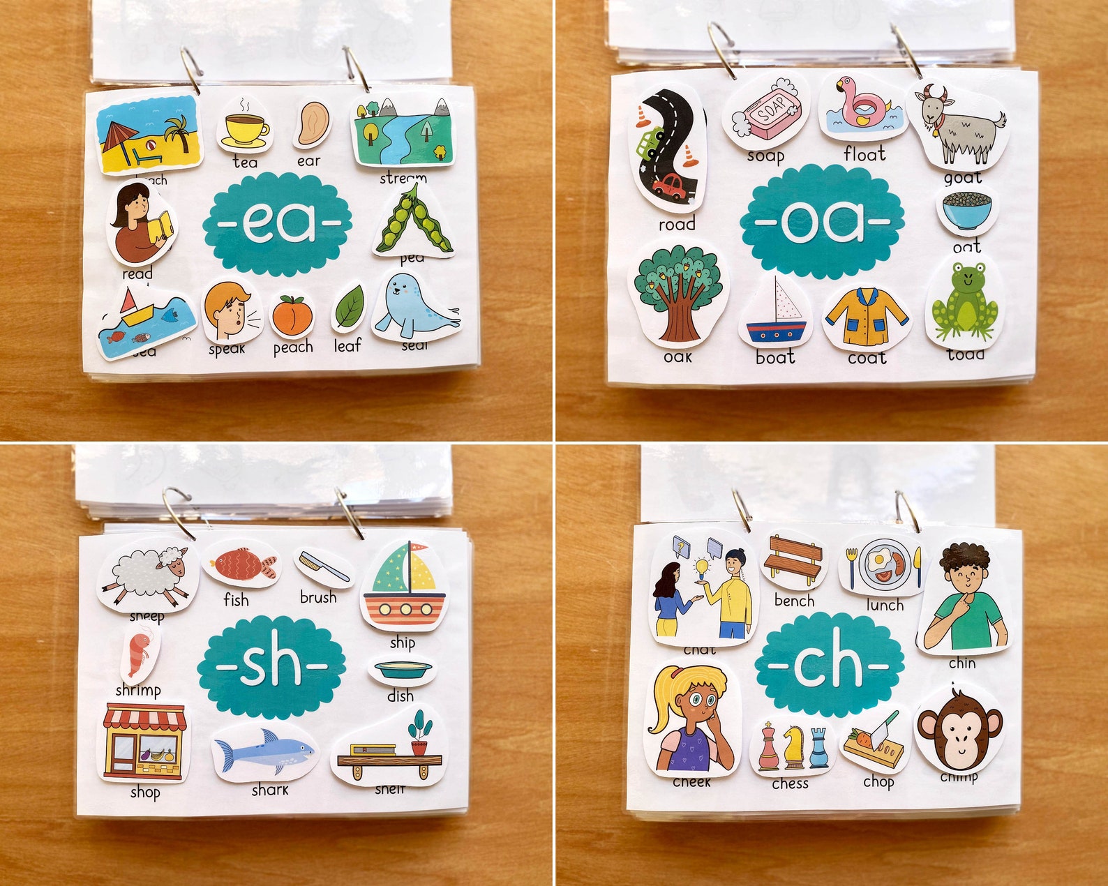 Phonics Busy Book Printable, Phonics Activity Book, Phonics Workbook ...