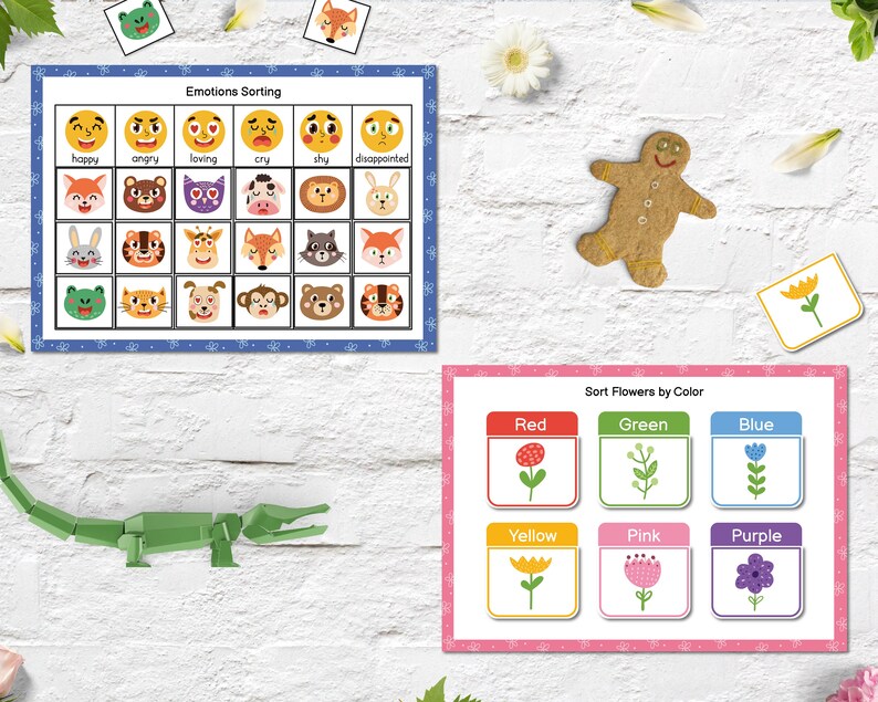 Spring Busy Book Toddler Busy Book Printable Quiet Book Pdf | Etsy