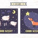 Good Night Clipart and Digital Paper Sweet Dreams Seamless Patterns ...