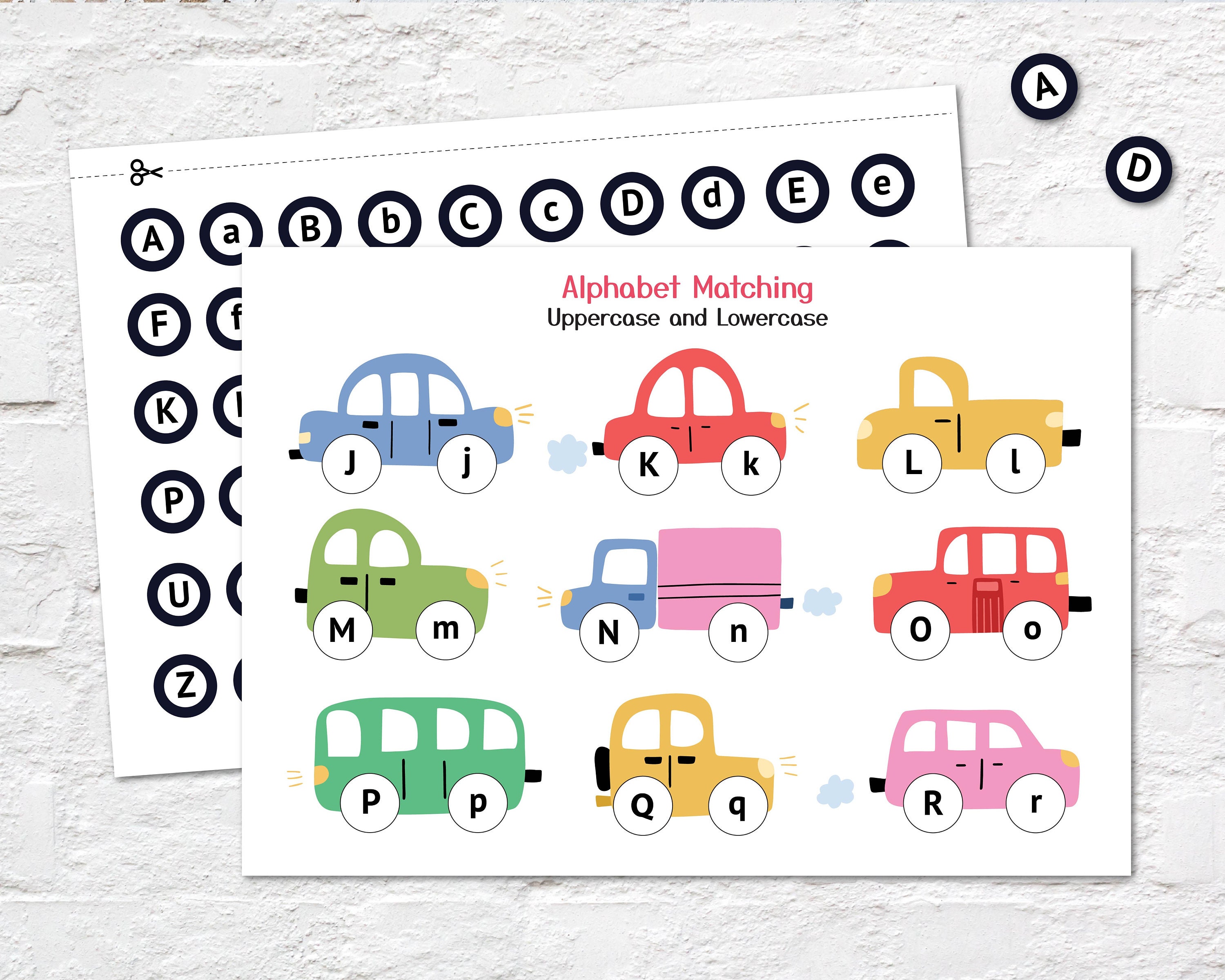 Alphabet Busy Book for Toddlers Printable Baby Quiet Book | Etsy