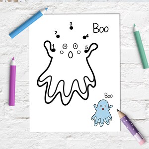 6 Dot to Dot Printable Coloring Activities PDF, Super Simple Pages 1-5 ...