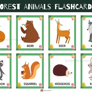 Flashcards Bundle Printable for Kids, Farm Animals Weather, Alphabet ...