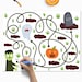 Halloween Activity Book Printable, Halloween Busy Book for Toddlers ...