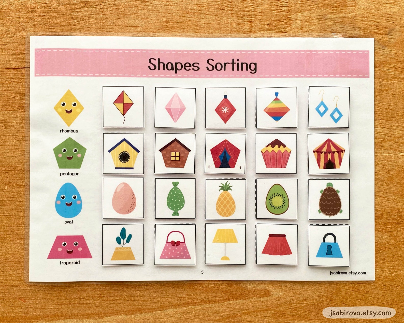 Shapes Busy Book for Toddlers Printable Baby Quiet Book - Etsy