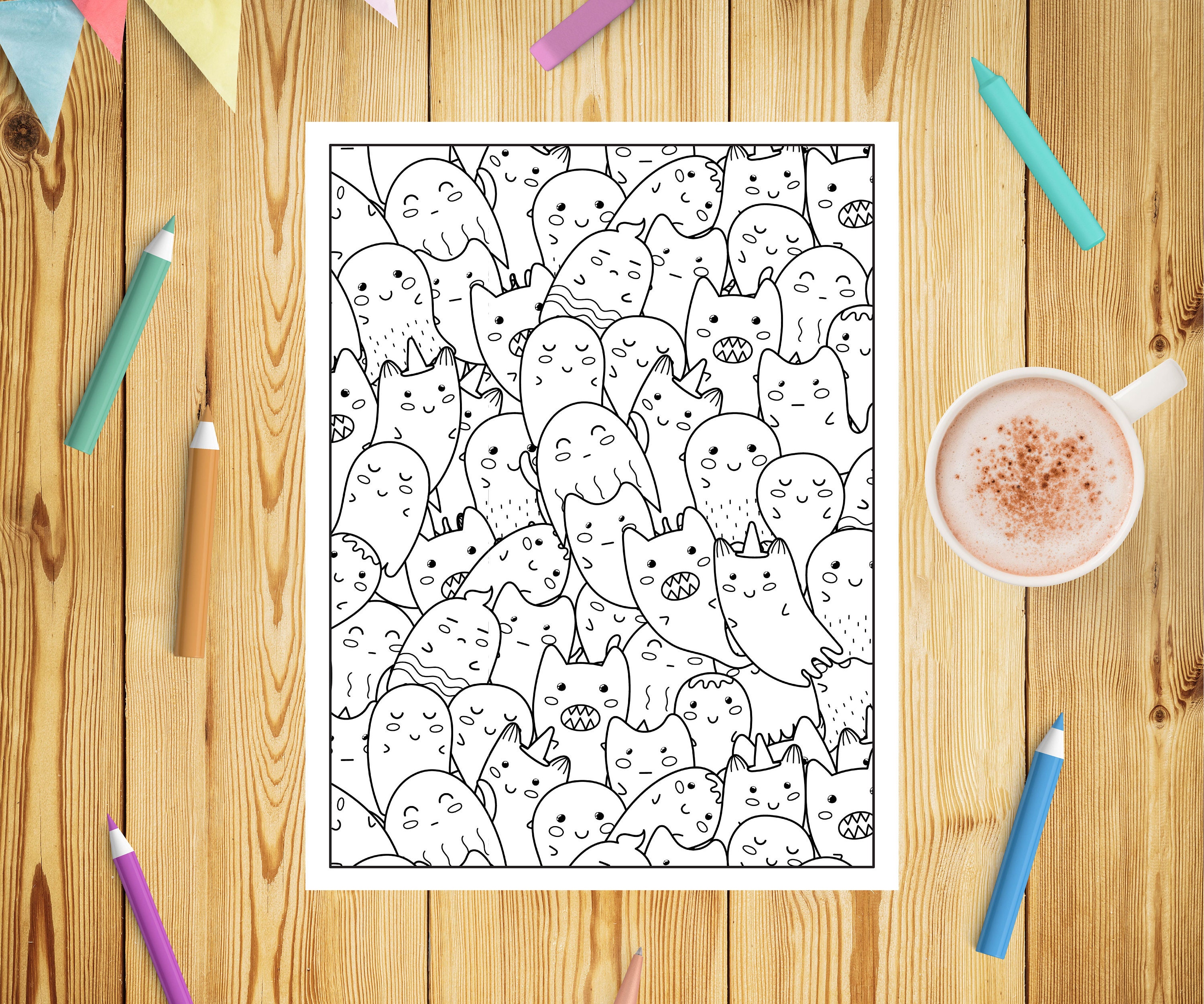 Coloring Book Pdf, Printable Coloring Pages for Adults and Kids ...