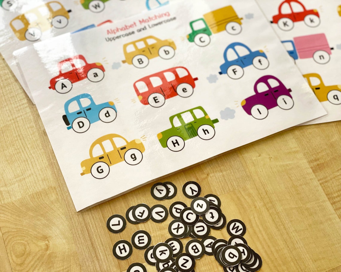 Alphabet Busy Book for Toddlers Printable Baby Quiet Book | Etsy