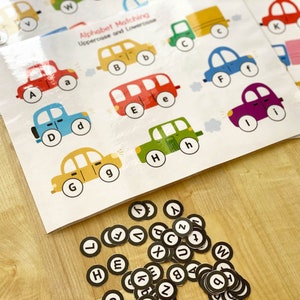 Alphabet Busy Book for Toddlers, Printable Baby Quiet Book, Alphabet ...