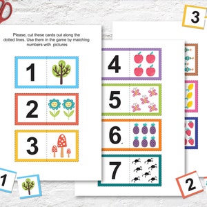 Learn to Count Busy Book for Toddlers A4 - 6 Printable Games ...