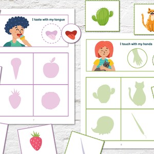 Body Parts Busy Book Printable, Toddler Busy Book, Quiet Book ...