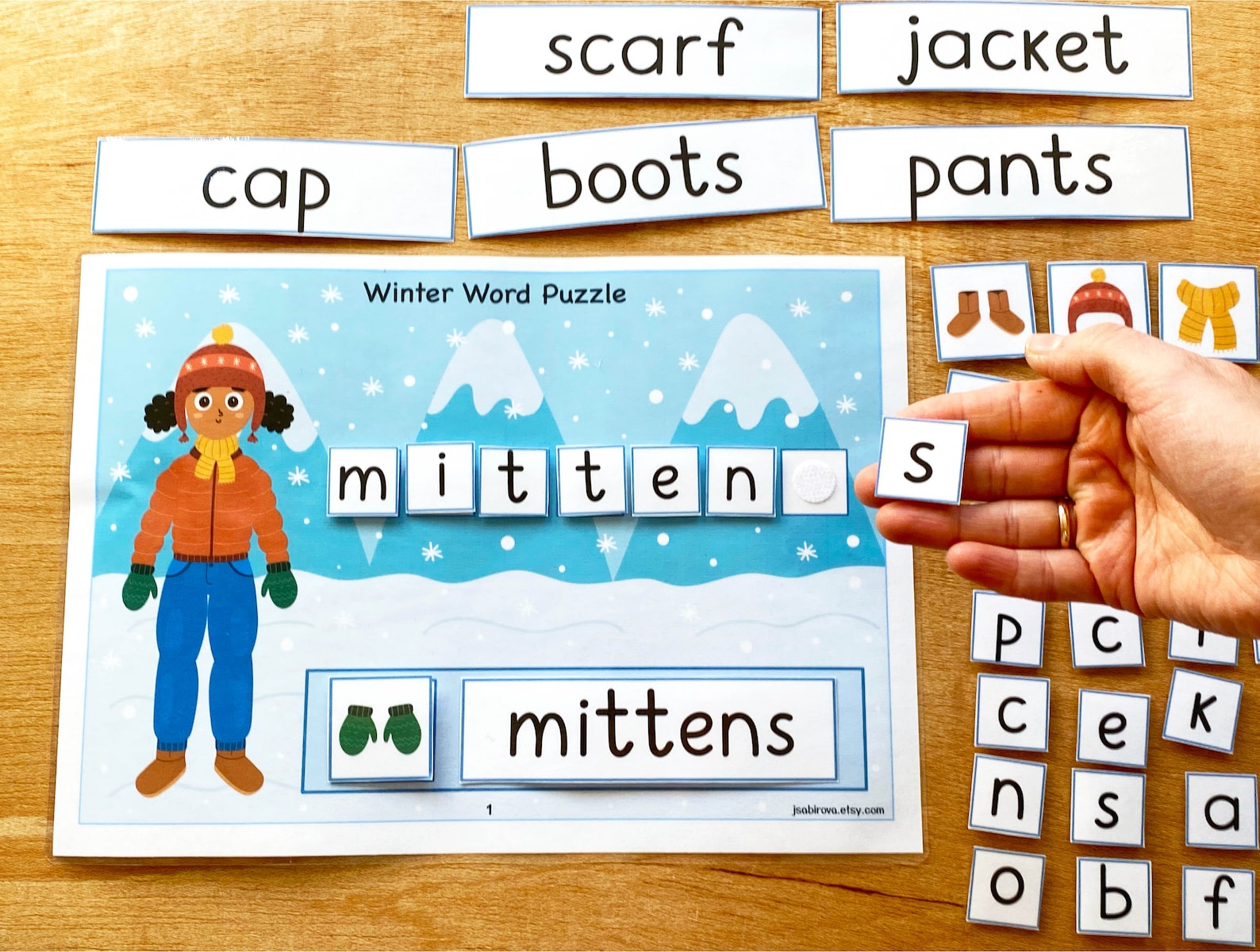 Winter Busy Book Toddler Busy Book Printable Quiet Book Pdf - Etsy