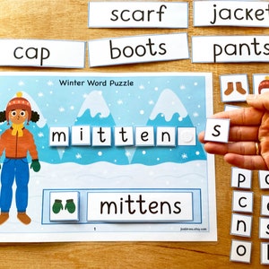 Winter Busy Book, Toddler Busy Book Printable, Quiet Book Pdf, Winter ...