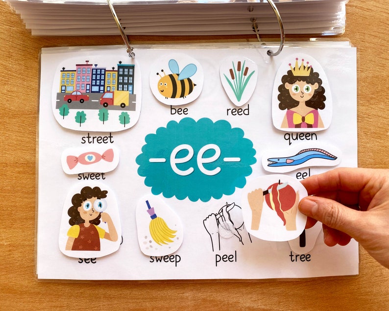 Phonics Busy Book Printable, Phonics Activity Book, Phonics Workbook ...