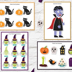 Halloween Busy Book, Toddler Busy Book Printable, Quiet Book Pdf ...