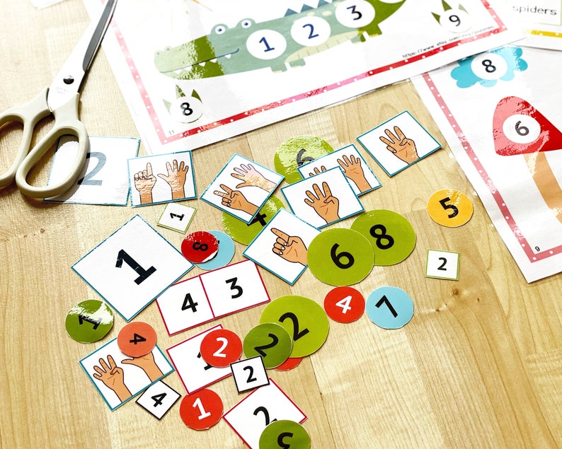 Numbers Busy Book for Toddlers PDF Toddler Busy Book - Etsy