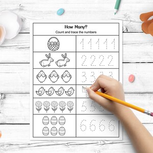 Easter Activity Book, Easter Printables Pdf, Spring Worksheets for Kids ...