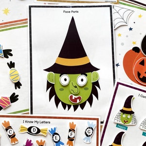 Halloween Busy Book, Toddler Busy Book Printable, Quiet Book Pdf ...