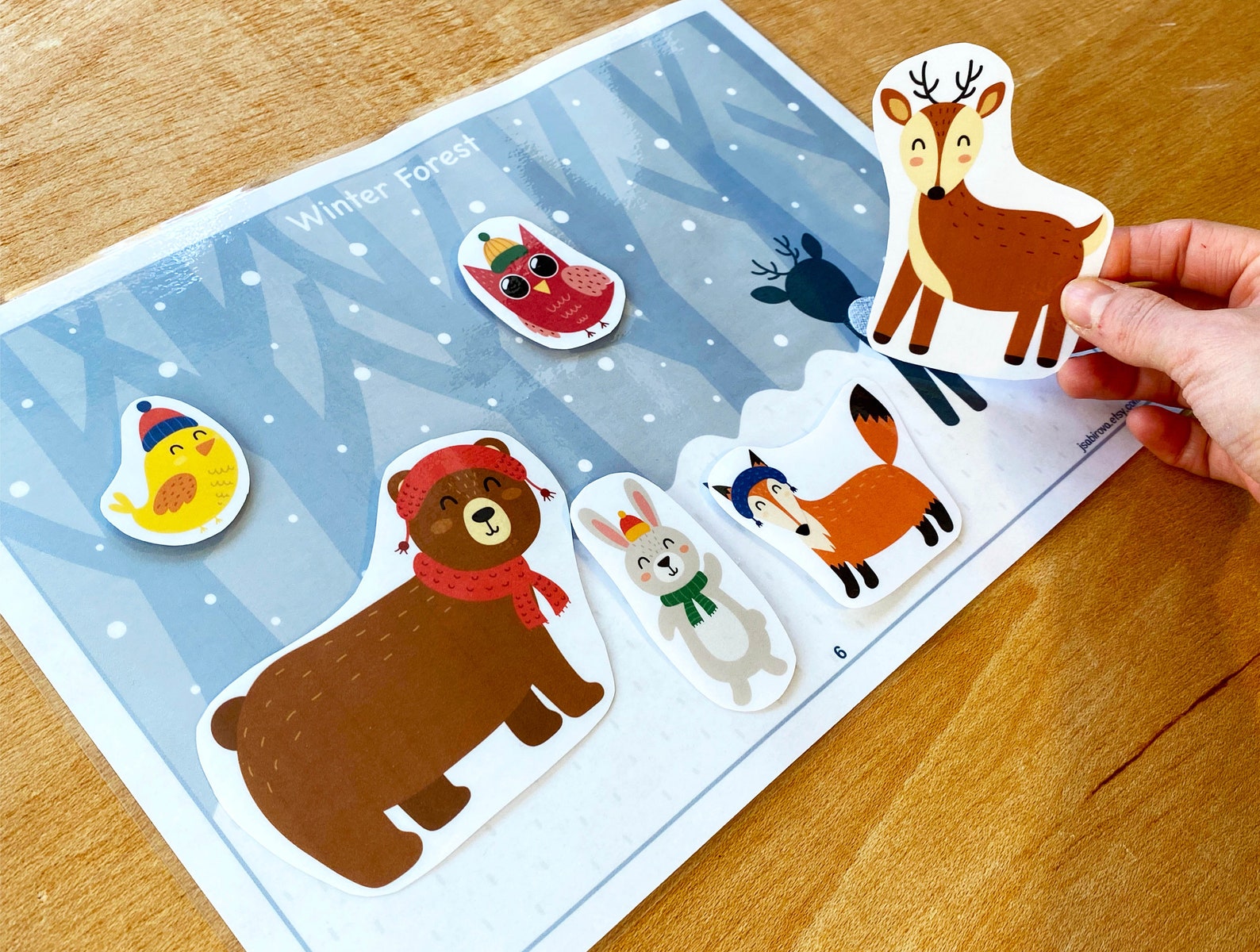 Winter Busy Book Toddler Busy Book Printable Quiet Book Pdf - Etsy