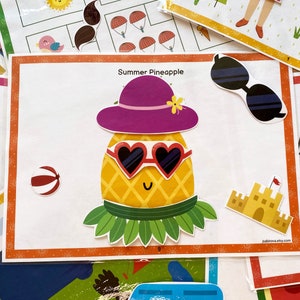 Summer Busy Book for Toddlers, Summer Printable Activity Book Pdf ...