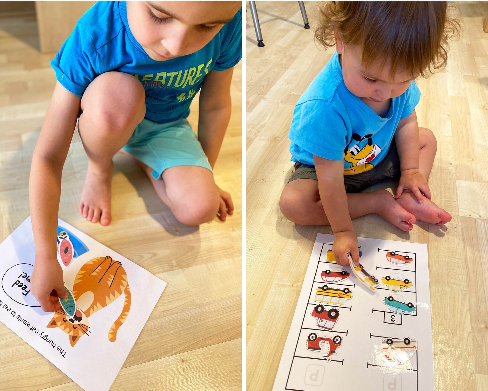 Learn to Count Busy Book for Toddlers A4 6 Printable Games | Etsy