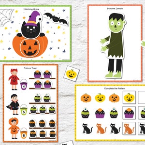 Halloween Busy Book, Toddler Busy Book Printable, Quiet Book Pdf ...
