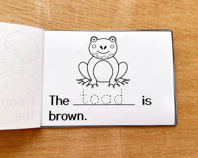 Phonics Printable Mini Book Learning oa Digraph Worksheets | Etsy