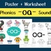 Phonics Worksheets With -oa- Spelling Rule, Preschool Worksheets ...