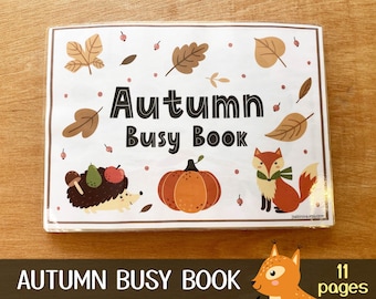 Toddler Busy Book - Etsy