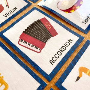 Musical Instruments Flashcards Pdf, Music Instruments Flash Cards ...