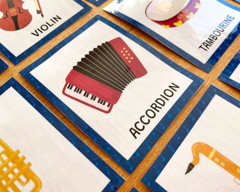 Musical Instruments Flashcards Pdf, Music Instruments Flash Cards ...