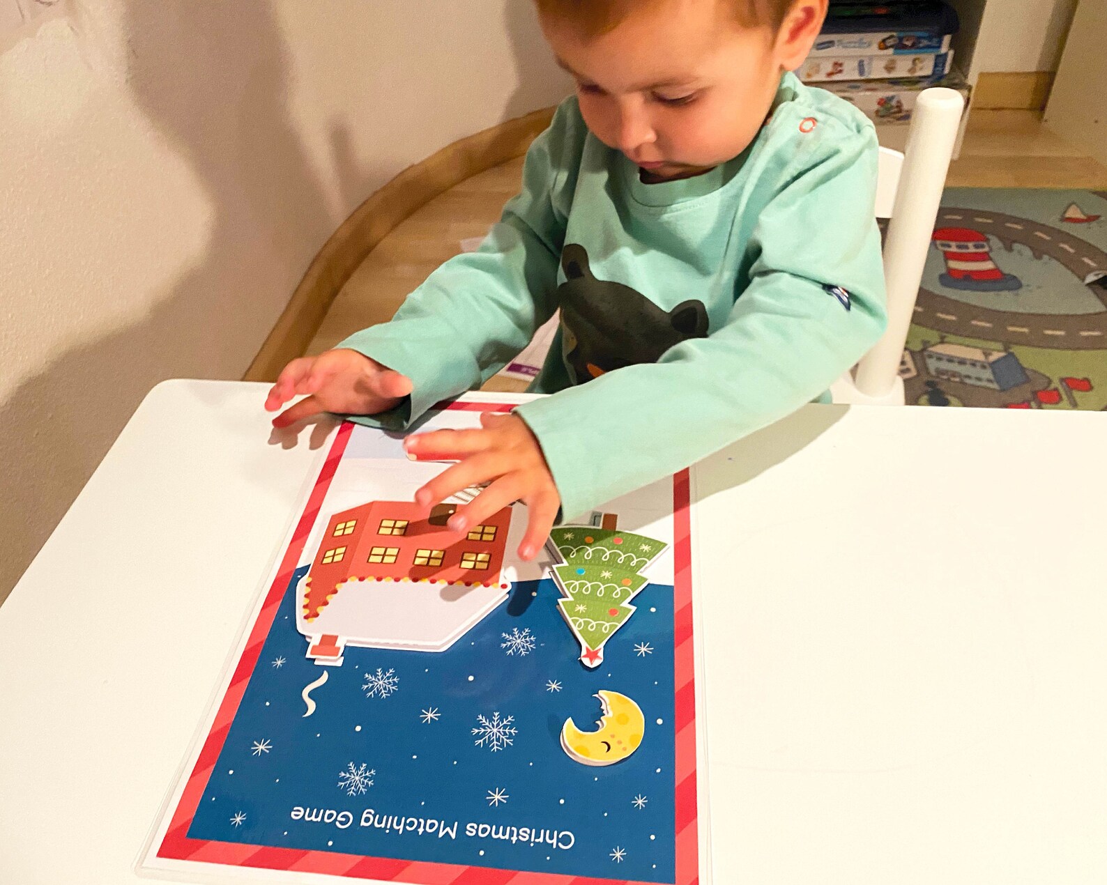 Christmas Busy Book for Toddlers Printable Busy Binder | Etsy