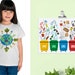 Waste Sorting Clipart, Recycling Trash Graphics, Saving the Planet ...