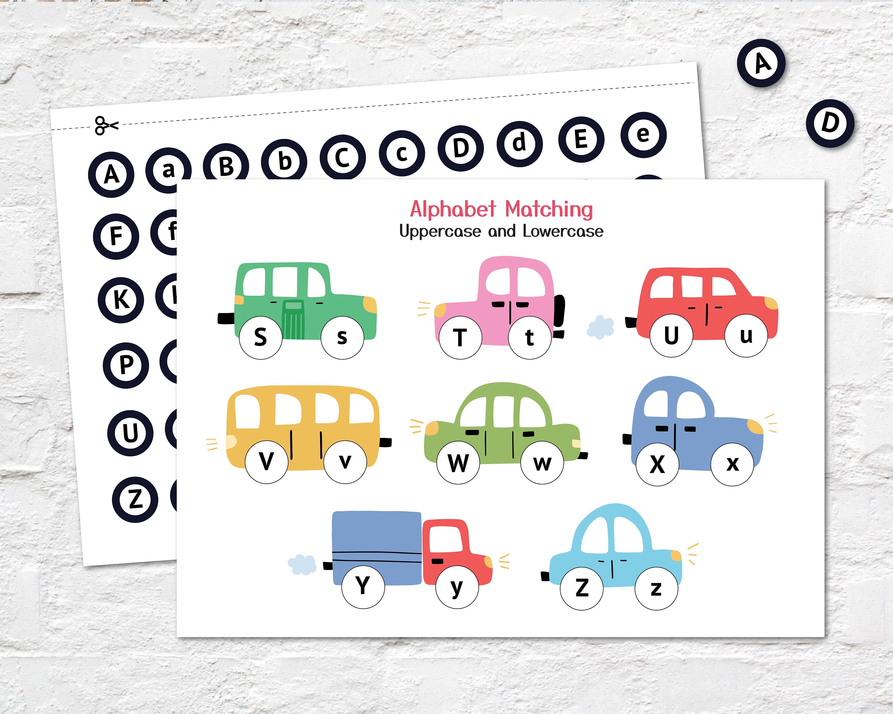 Alphabet Busy Book for Toddlers Printable Baby Quiet Book | Etsy