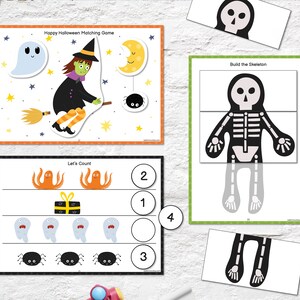 Halloween Busy Book, Toddler Busy Book Printable, Quiet Book Pdf ...