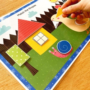 Spring Busy Book, Toddler Busy Book Printable, Quiet Book Pdf, Spring ...