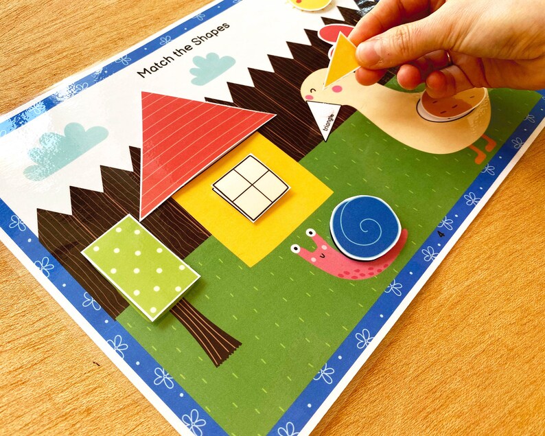 Spring Busy Book Toddler Busy Book Printable Quiet Book Pdf | Etsy