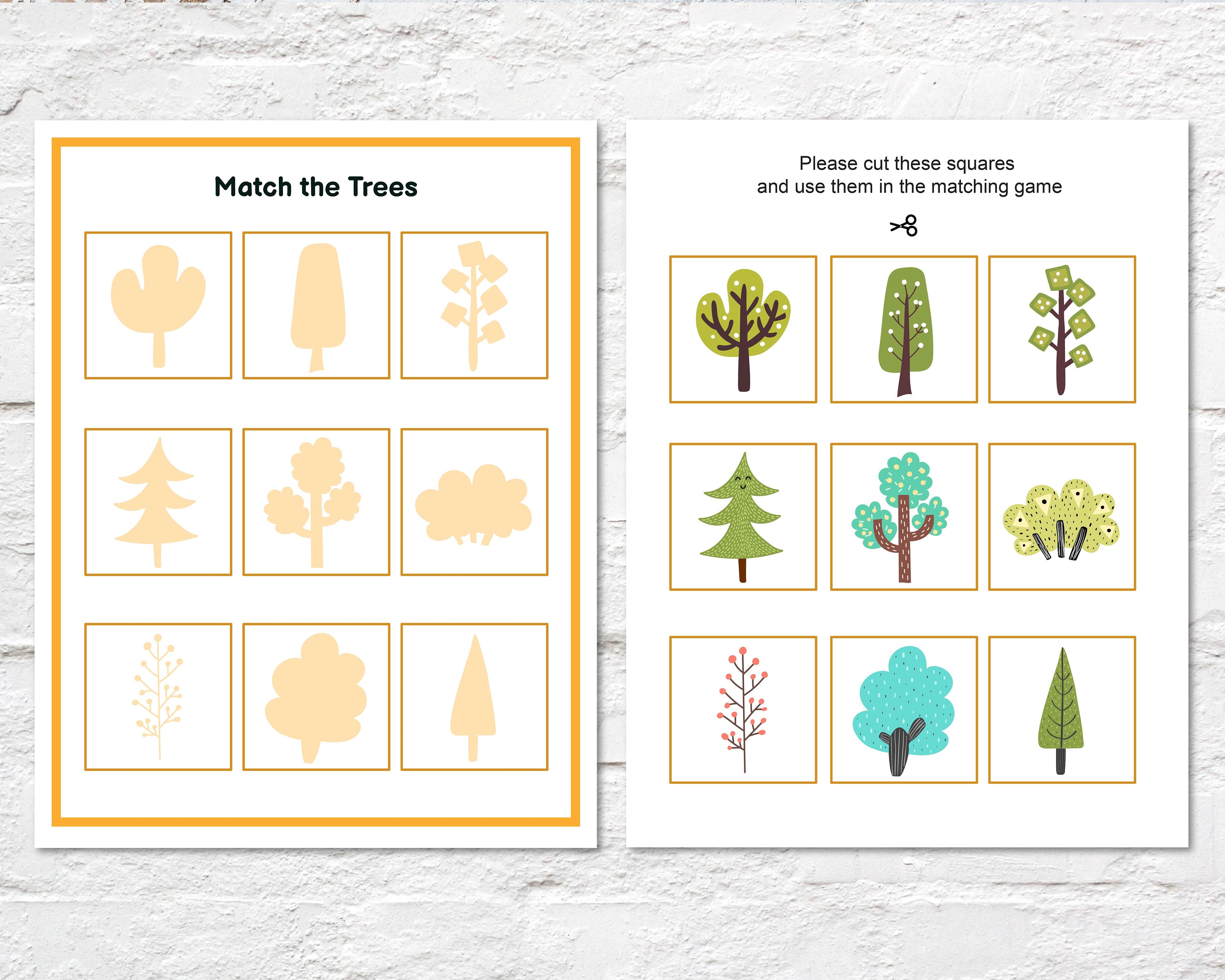 Toddler Busy Book PDF Matching Games for Kids Animals Quiet | Etsy