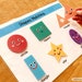 Shapes Busy Book for Toddlers, Printable Baby Quiet Book, Shapes ...