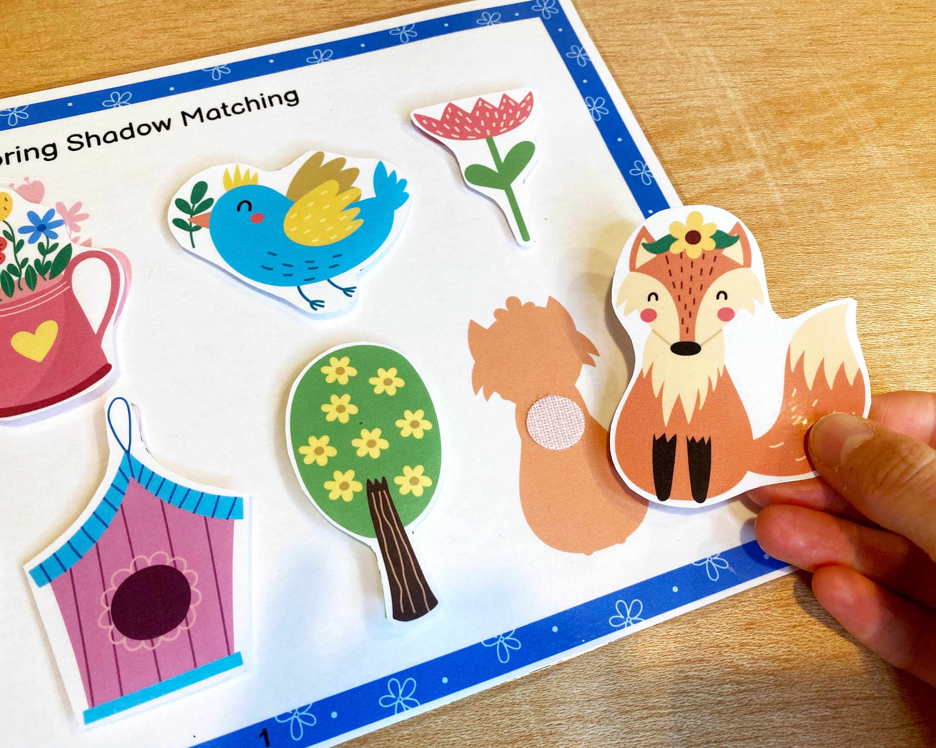 Spring Busy Book, Toddler Busy Book Printable, Quiet Book Pdf, Spring ...